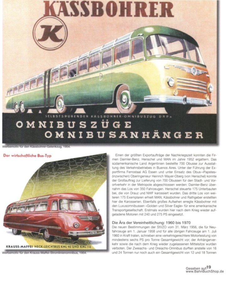 Deutsche Omnibusse - Die Große Enzyklopädie aller Marken und Modelle ...