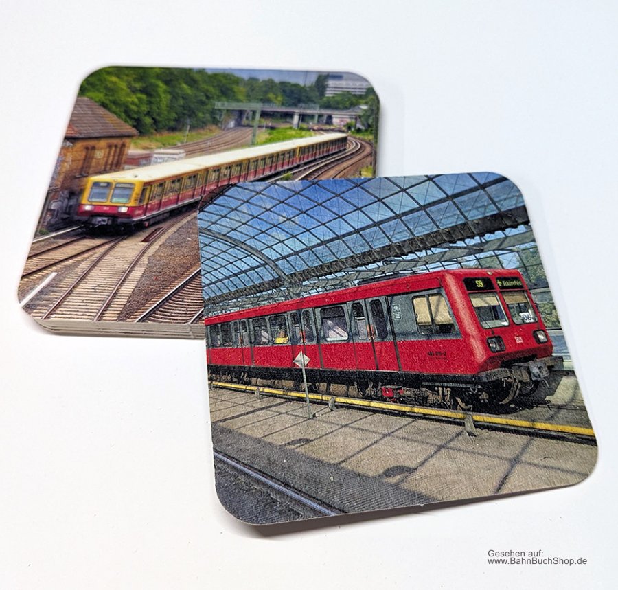 Bierdeckel S-Bahnzug der S-Bahn Berlin BR 485 / 270 Coladose - BahnBu ...