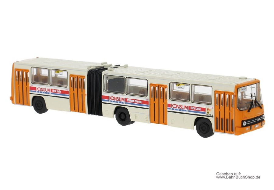 DDR Ikarus 280.02 BVG Berlin 1:87 - H0 Modell Brekina 59738 Konsum Be ...